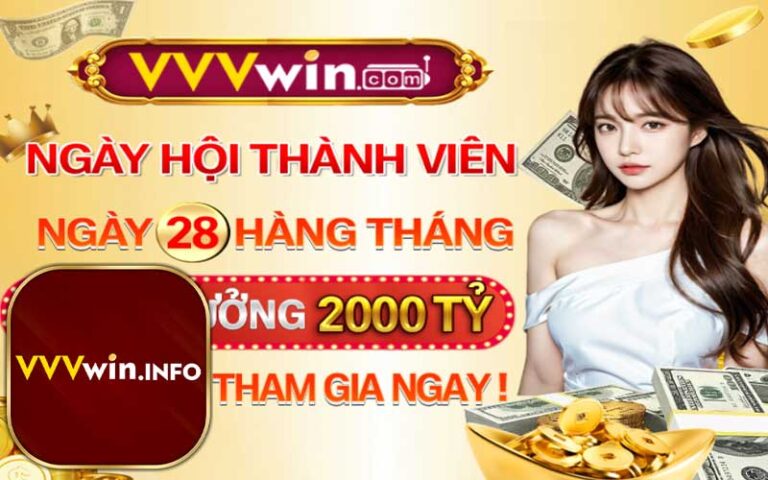 VVVWIN 🎖️ Trang Chủ Nhà Cái VVVWIN Mới Nhất | Tặng 100K